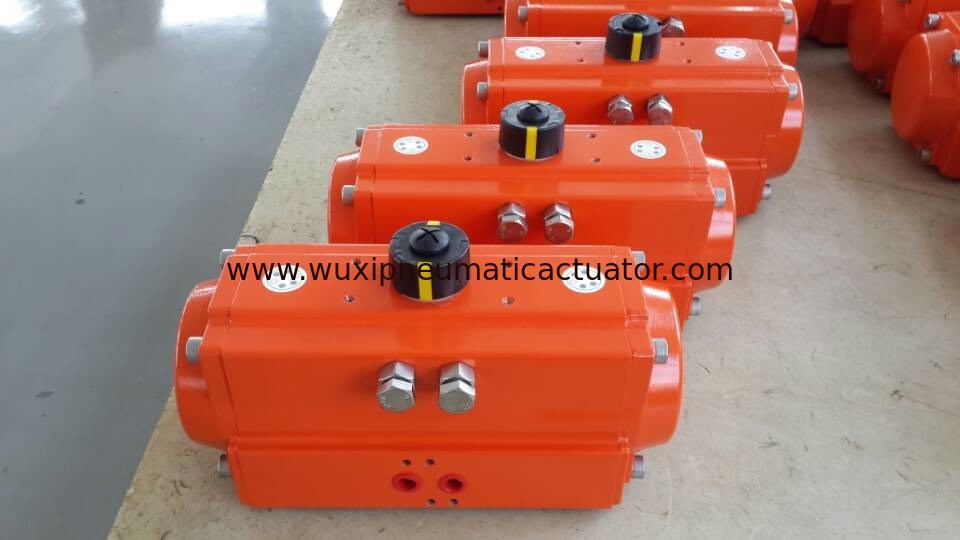 ACTUATOIR pneumatic rotary actuator double action and spring return ...