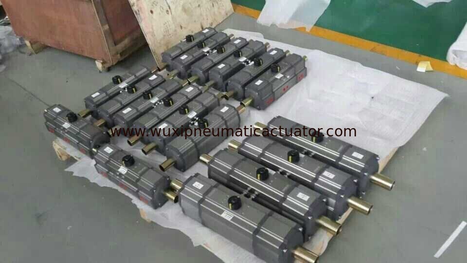 3 position air torque rack and pinion pneumatic rotary actuators ...