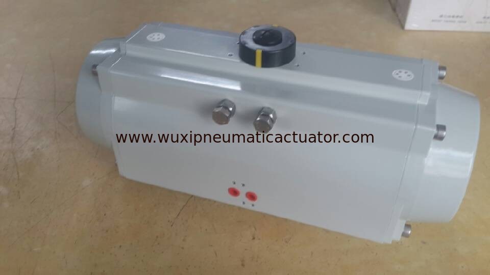 double action or spring return rack and pinion pneumatic rotary ...