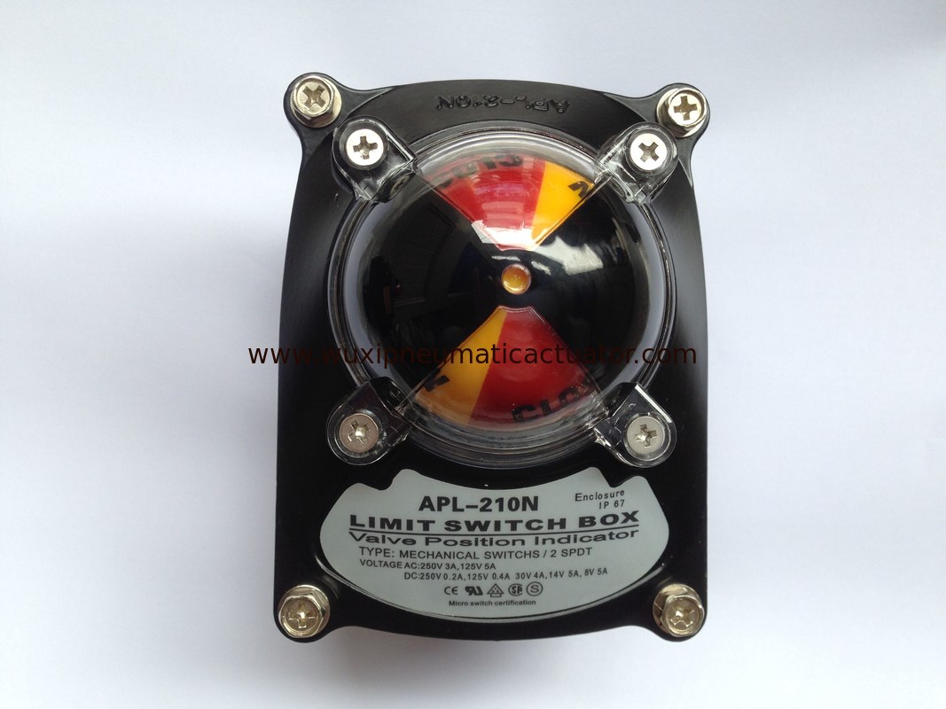 pneumatic valve accessories limit switch box position indicator for ...