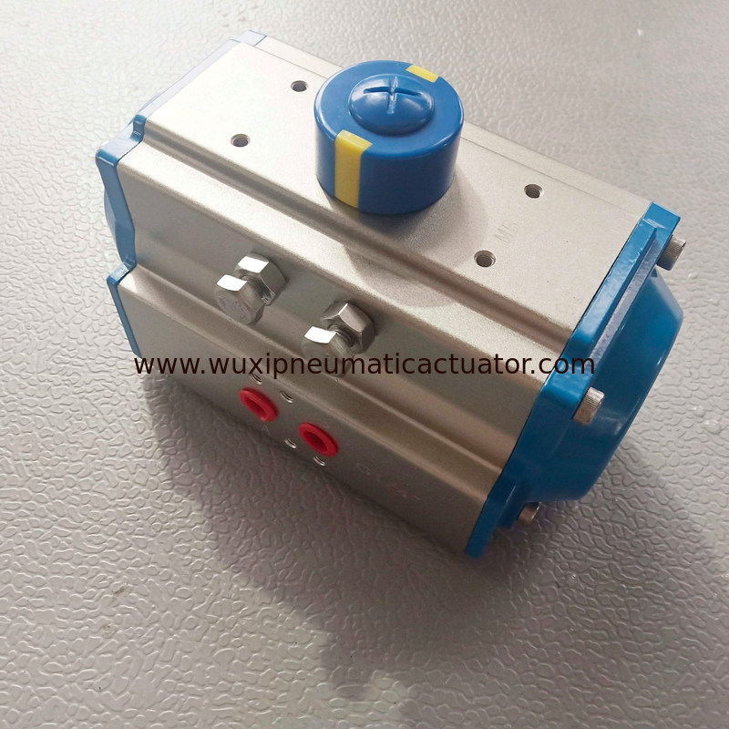 AT Pneumatic Actuator Rack and Pinion Double Effect and Single Effect ...