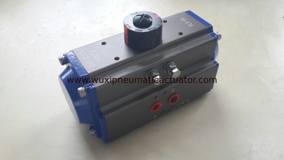 Pneumatic Rotary Actuator-double acting and spring return rotary ...