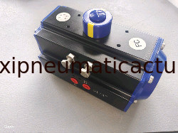 Pneumatic Valve Actuator double acting and spring return pneumatic rack ...