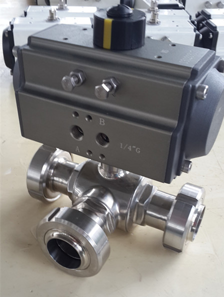 rack and pinion pneumatic rotary actuator air consumption control for ...