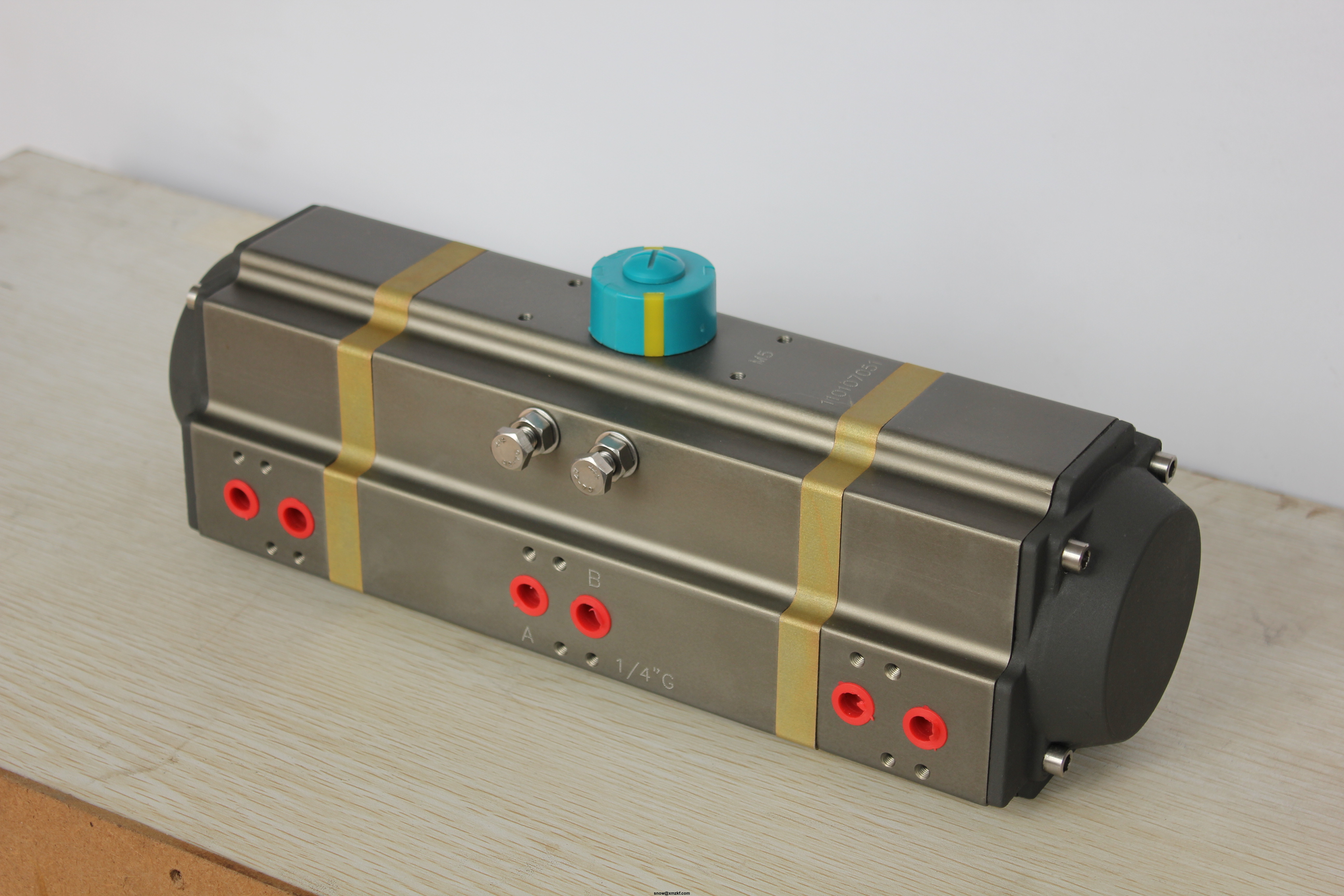 3 stage actuator, three position pneumatic actuator for auto-control valve