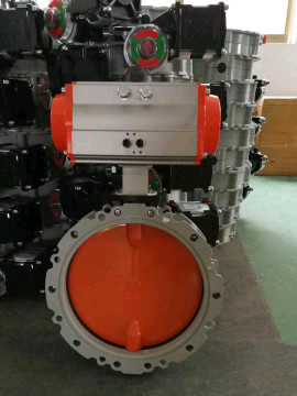 Rack and Pinion Pneumatic Rotary Actuator Control Valves