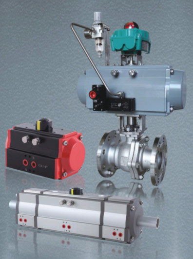 rack and pinion aluminum alloy PNEUMATIC ACTUATOR