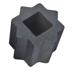 Double square adapter reducing star for pneumatic actuator valve
