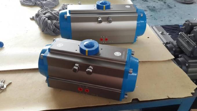 spring return pneumatic rotary actuator single action pneumatic actuator
