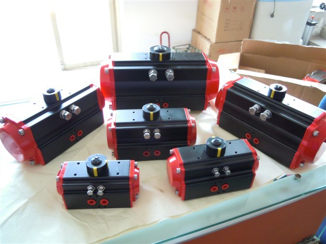 90 degree rotation pneumatic valve pneumatic rotary actuator